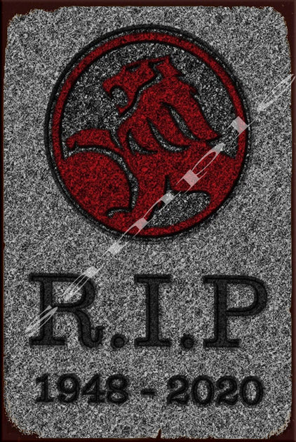 RIP HOLDEN 1948-2020 Retro/ Vintage Wall Home Décor, Shed-Garage and B ...